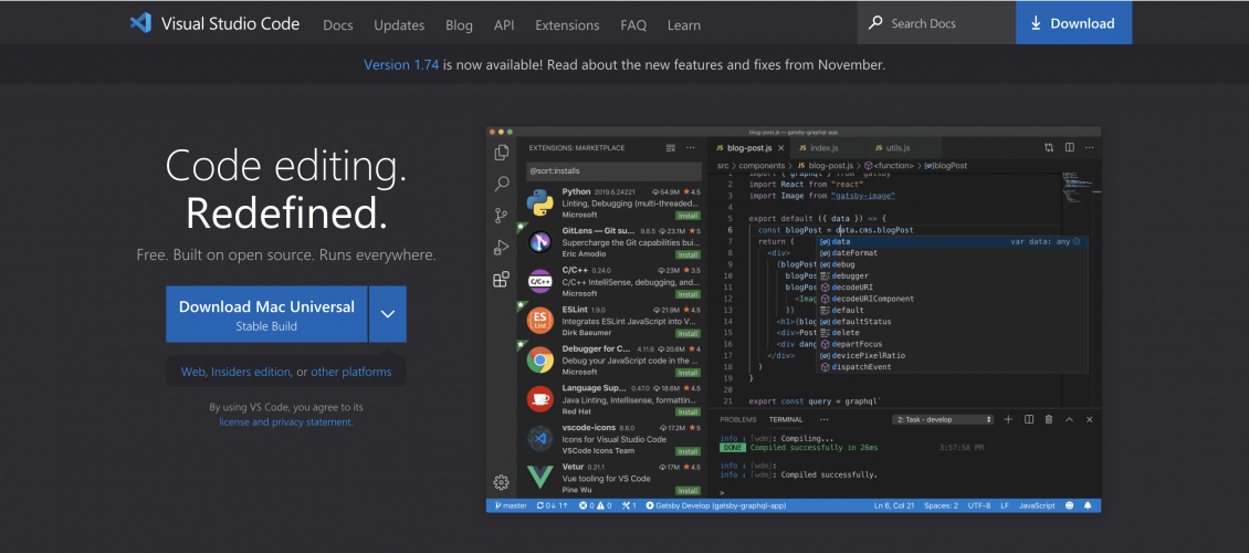 【初心者向け】WEB制作におすすめ！VSCodeの基本操作と便利な機能たち - ART PEACE BLOG